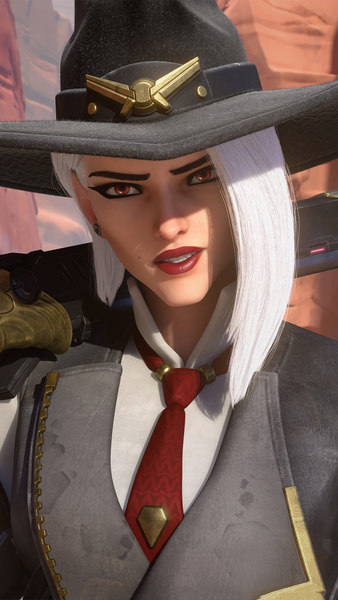 Ashe, Overwatch, 4K, #293 Wallpaper iPhone Phone