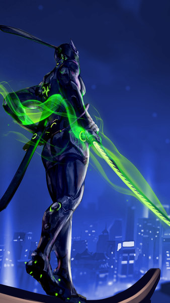 Genji, Overwatch, 4K, #87 Wallpaper 4K PC