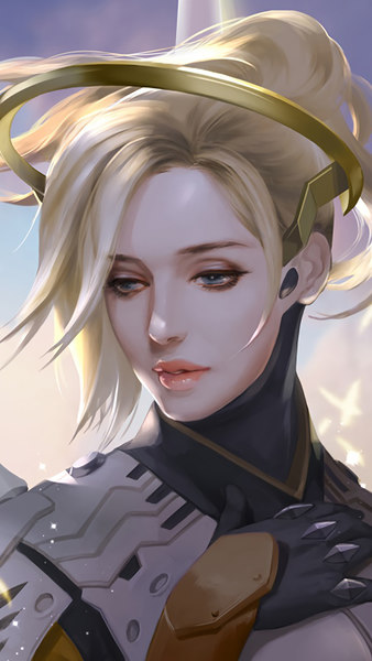 Mercy, Overwatch, 4K, #33 Wallpaper PC Desktop