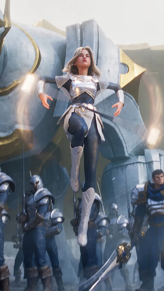 Garen And Lux By