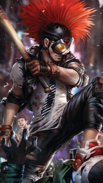 Clownhunter, DC, 4K, #8.31 Wallpaper iPhone Phone