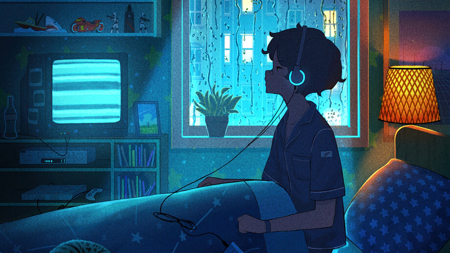 Anime, Boy, Headphone, 4K, Wallpaper, #835l Wallpaper iPhone Phone