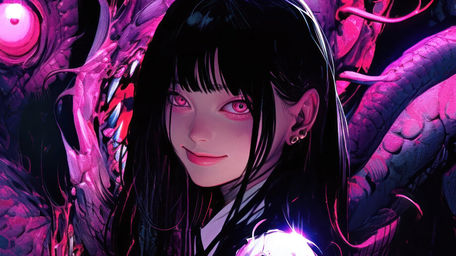 Anime, Girl, Monster, 4K, Wallpaper, #1365l Wallpaper 4K PC