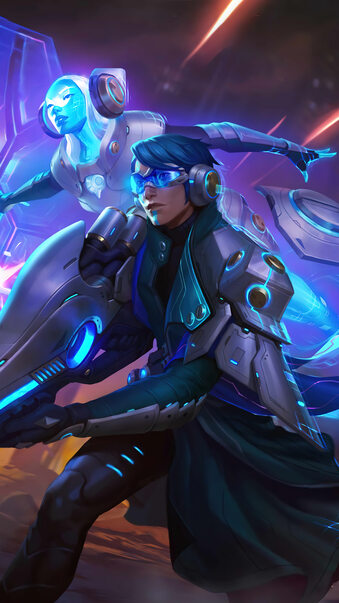 Aphelios Pulsefire V2 LoL 4K 8K #1851h Wallpaper PC Desktop