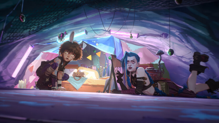 Jinx and Isha Arcane S2 Wallpaper 4K PC