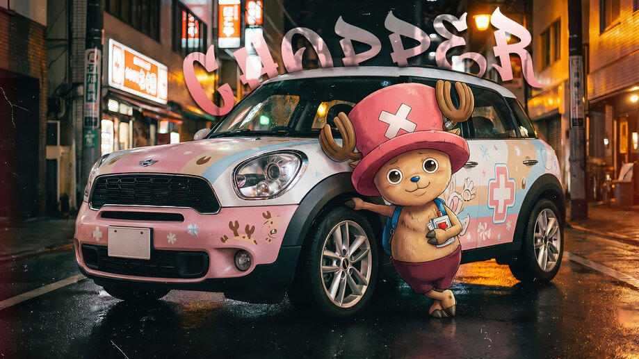 Chopper, One Piece, Car, 4K, #3685l Wallpaper 4K PC