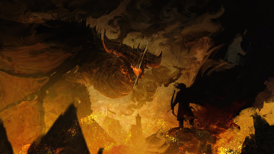 Dragon, Fantasy, Lord, Of, 4K, #975l Wallpaper 4K PC