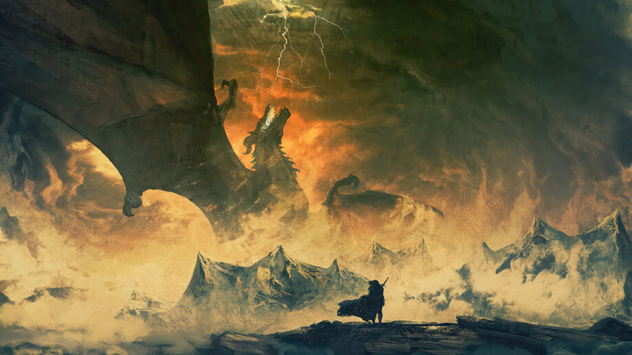 Dragon, Fantasy, 4K, Wallpaper, #955l Wallpaper 4K PC