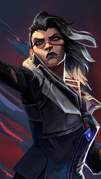 Fade Valorant Game 4K #6041g Wallpaper iPhone Phone