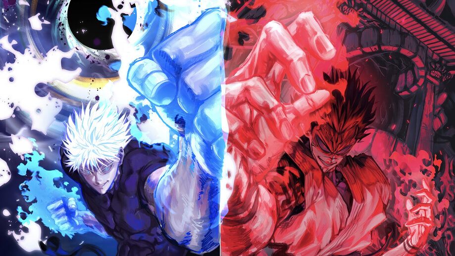 Gojo, vs., Sukana, JJK, 4K, Wallpaper, #3345l Wallpaper iPhone Phone