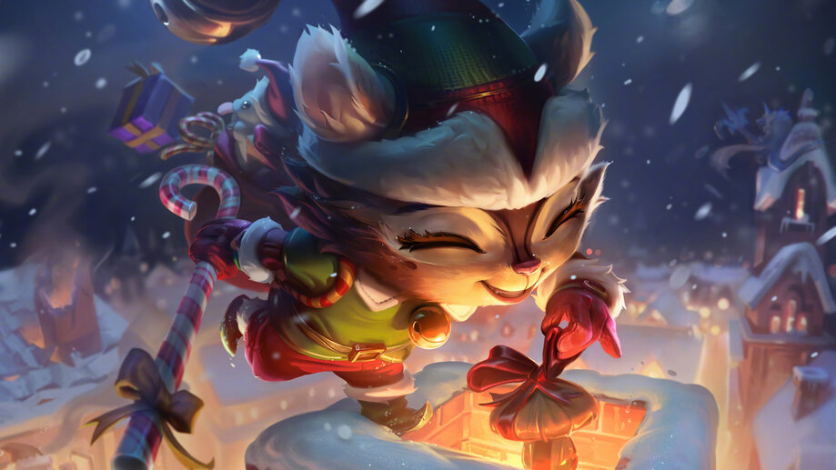 Teemo Rework Skin Splash Art LoL Update Wallpaper PC Desktop