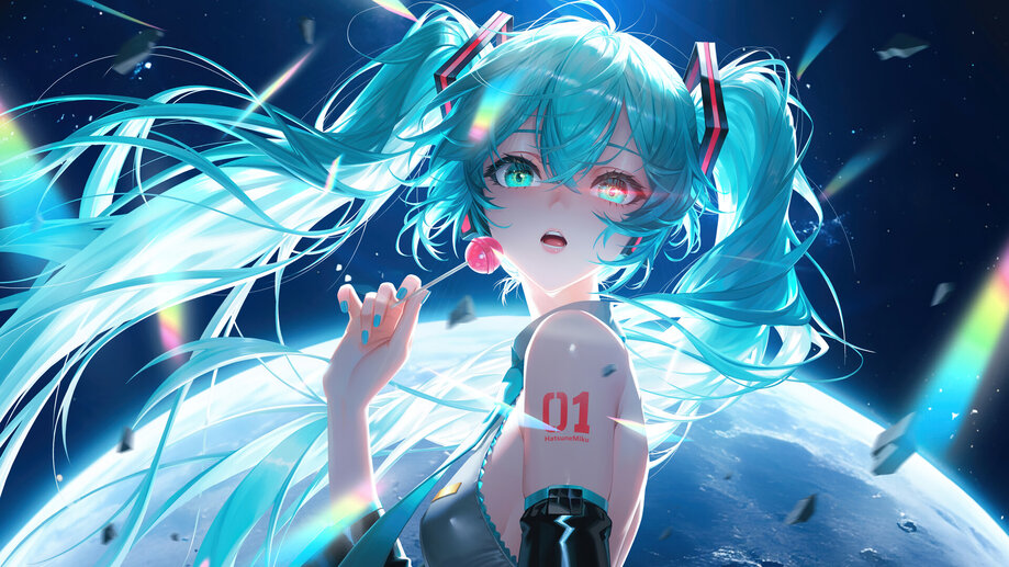 Hatsune Miku, Anime, 4K, 8K, #1485l Wallpaper 4K PC