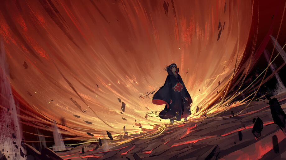 Itachi, Akatsuki, 4K, Wallpaper, #8605k Wallpaper 4K PC