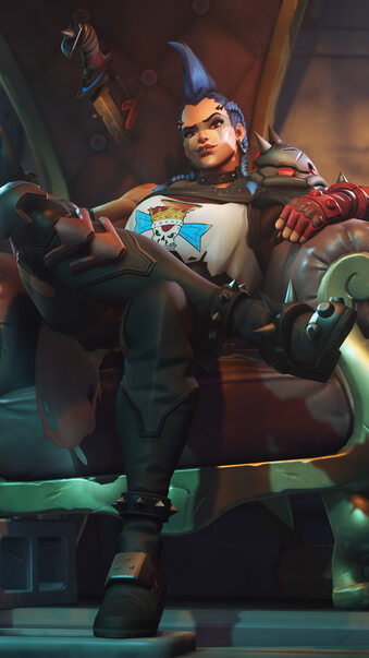 Junker Queen Overwatch 2 Wallpaper PC Desktop