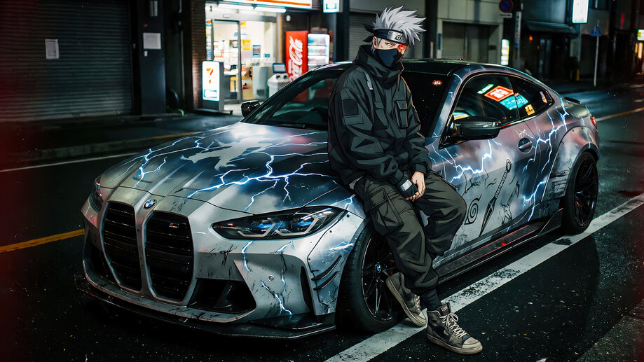 Kakashi, Car, 4K, Wallpaper, #3495l Wallpaper 4K PC