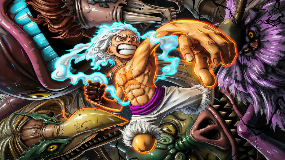 Luffy, Gear, 5, Sun, God, 4K, #4125l Wallpaper 4K PC