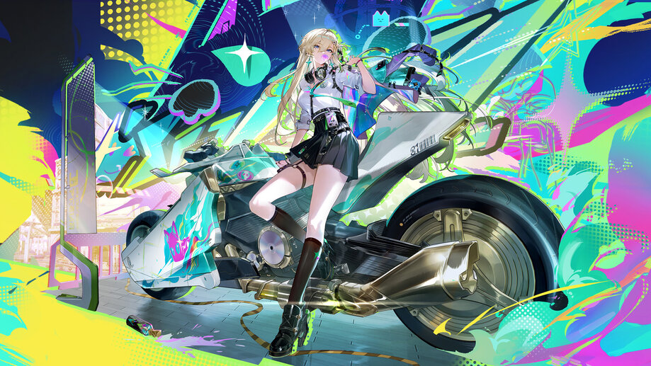 Lynae, Motorcycle, WuWa, 4K, #5385l Wallpaper 4K PC