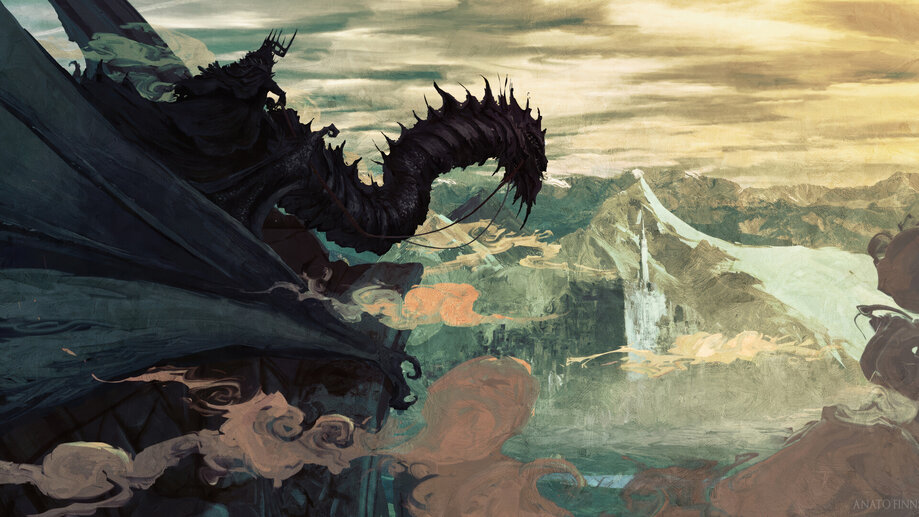 Nazgul, Dragon, Fantasy, 4K, #985l Wallpaper 4K PC