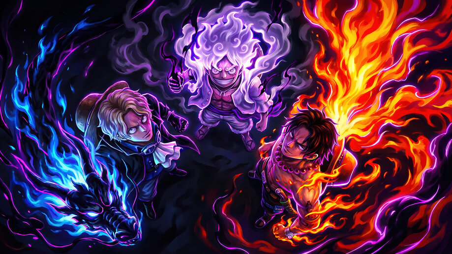 One Piece, Luffy, Sabo, 4K, #4195l Wallpaper 4K PC