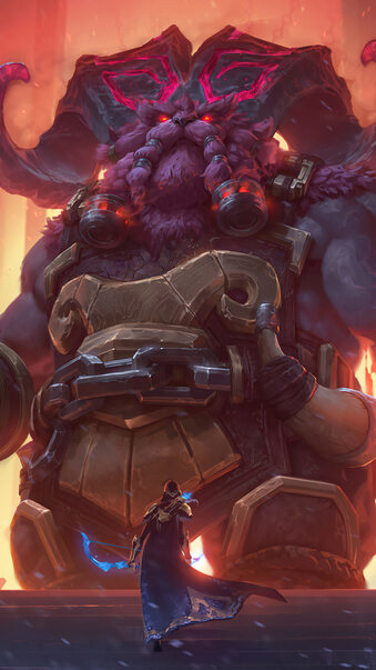 Ornn LoL Runeterra 4K #2231i Wallpaper iPhone Phone