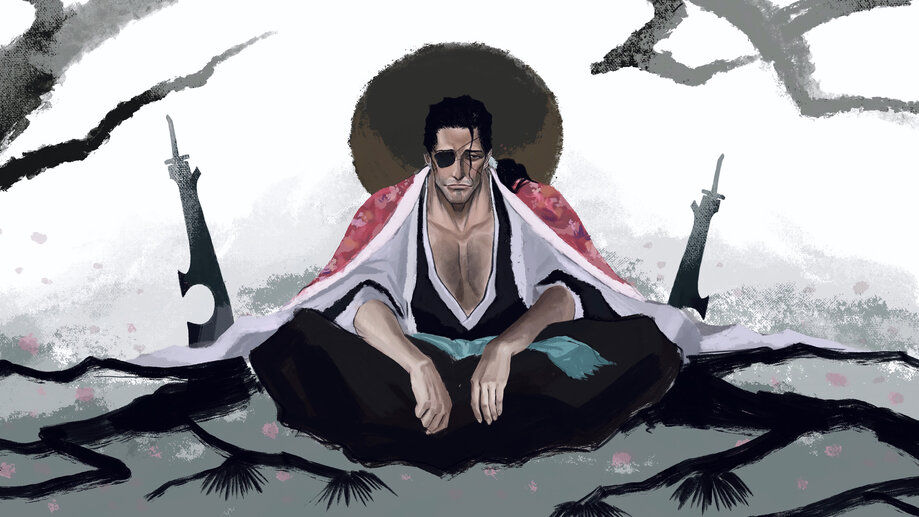 Shunsui Kyoraku Bankai Bleach 4K 8011i Wallpaper 4K PC