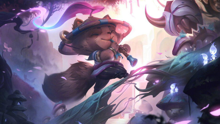 Teemo Rework Skin Splash Art LoL Update Wallpaper PC Desktop