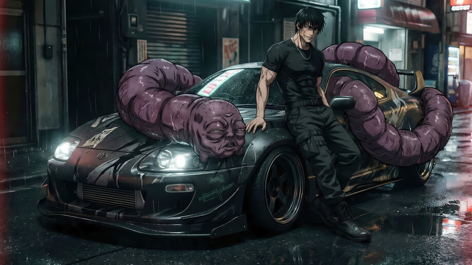 Toji, JJK, Car, 4K, Wallpaper, #4525l Wallpaper 4K PC